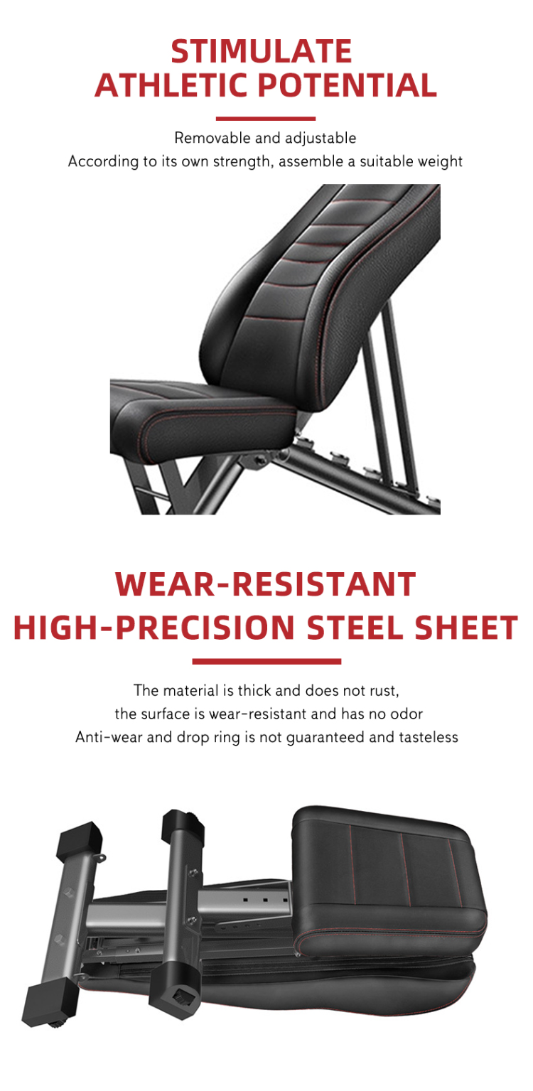 Home Multi Fitness Workout Foldable Adjustable Gym Equipment Weight ...