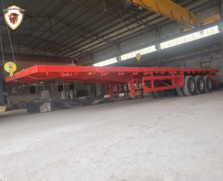 Cimc 3 Axles 20ft 40ft Used Flatbed Semi Container Truck Trailer Price $2700 - Wholesale China ...