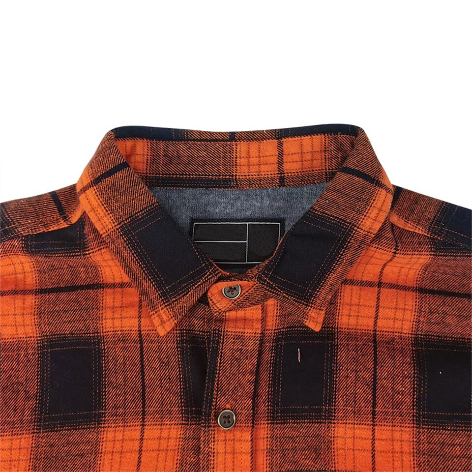 Buy Wholesale China Low Moq Oem Men's Plaid Check Flannel Shirt ...