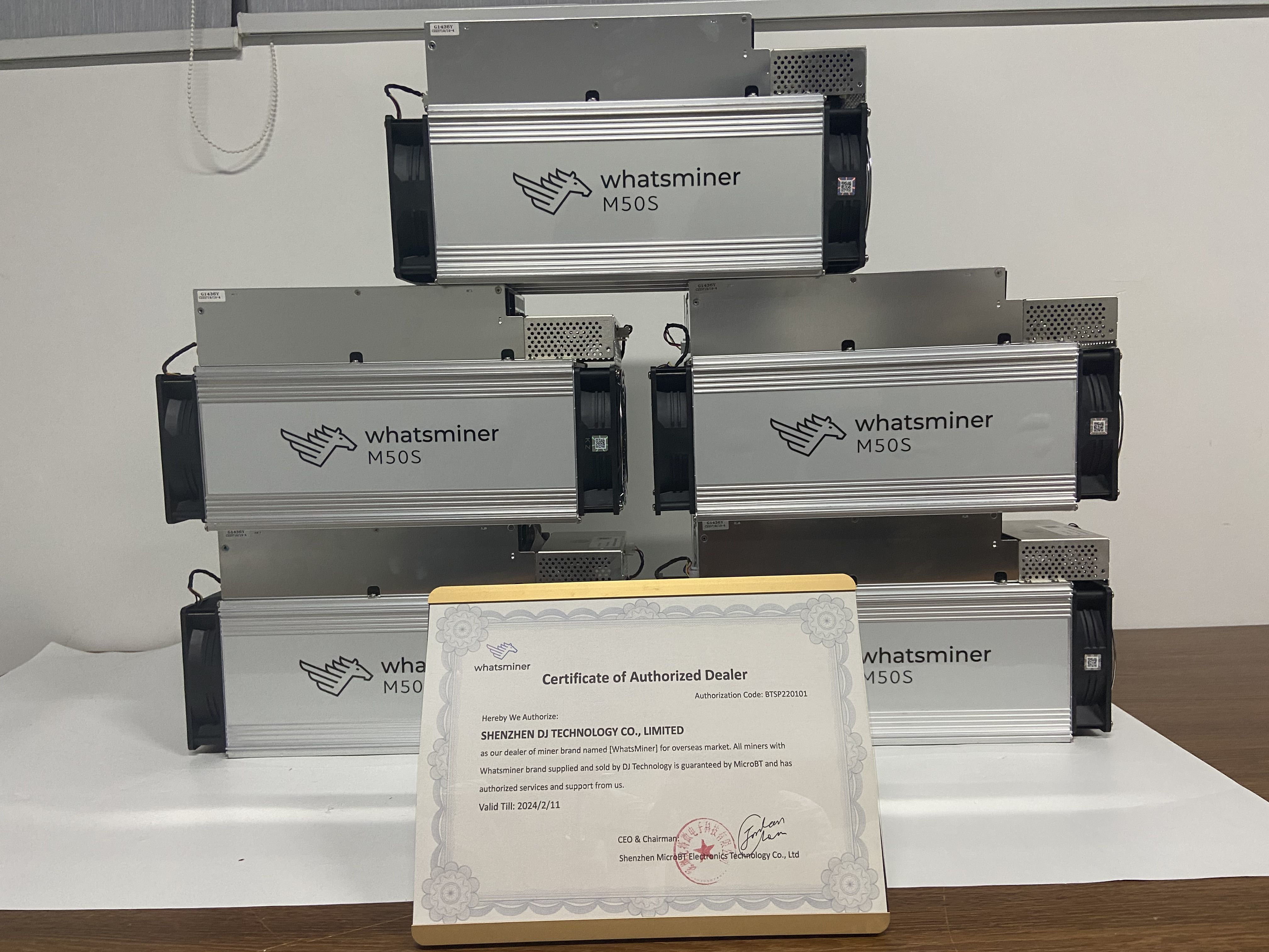 Buy Wholesale China Original Whatsminer M50s 128t 26w/th Mining Microbt ...