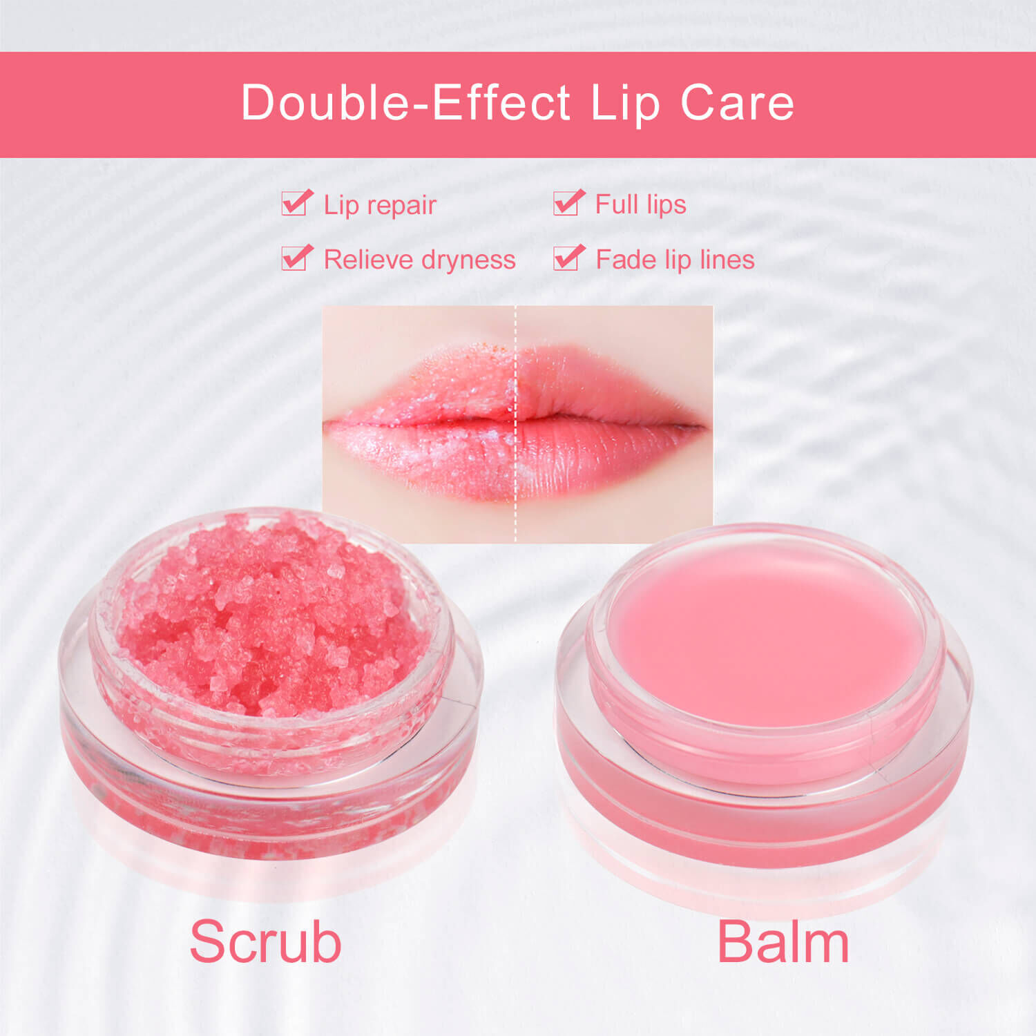Buy Wholesale China Lip Scrub With Lip Balm Custom Logo Lips Oem In ...