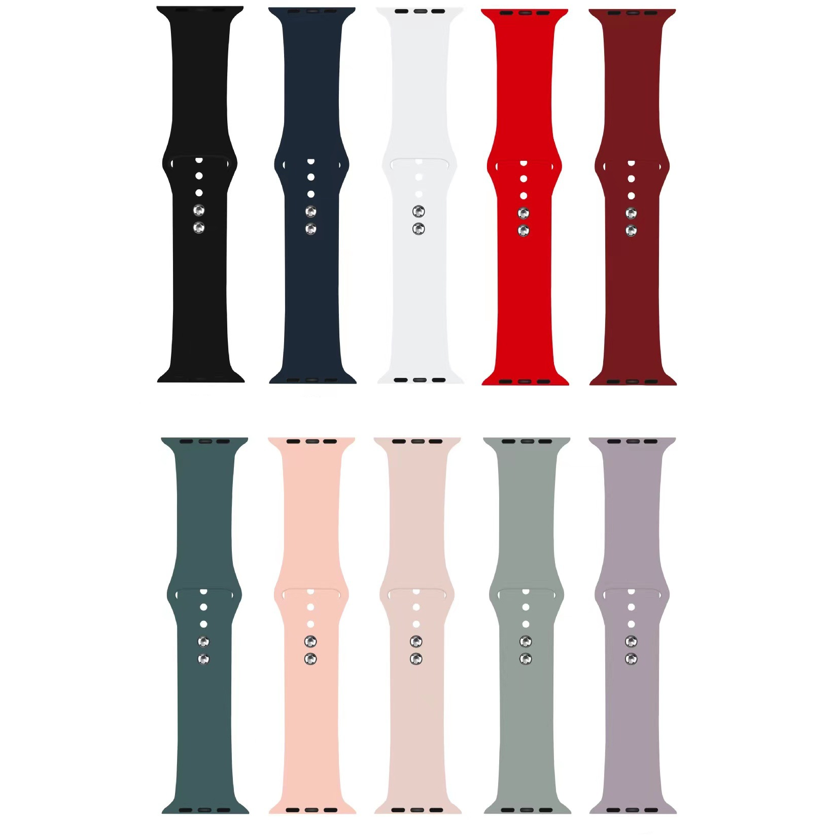 Buy Wholesale China Multi Color Soft Silicone Watch Straps Sport Smart ...