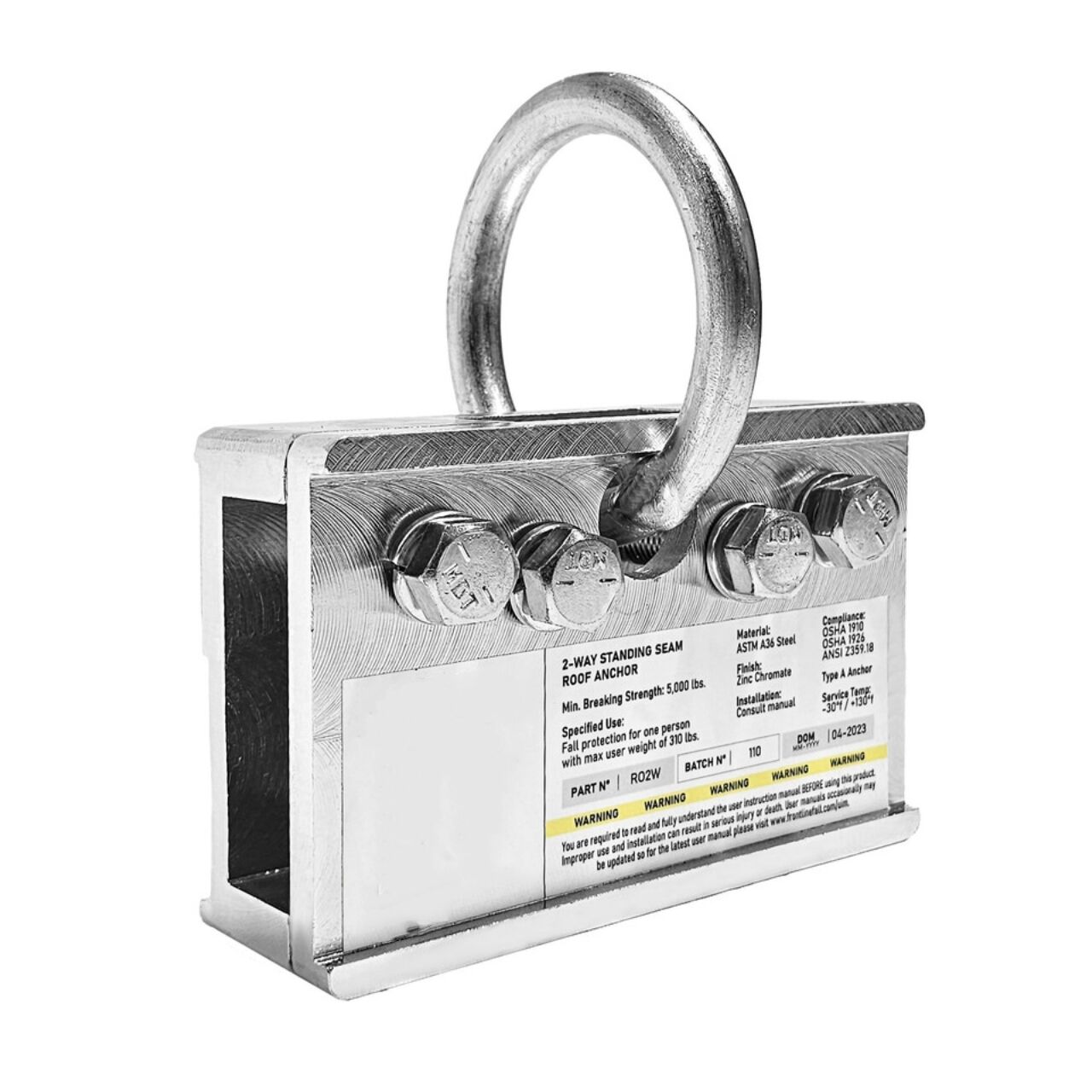 Buy Wholesale China Fall Arrest System Standing Seam Roof Clamp Anchor ...