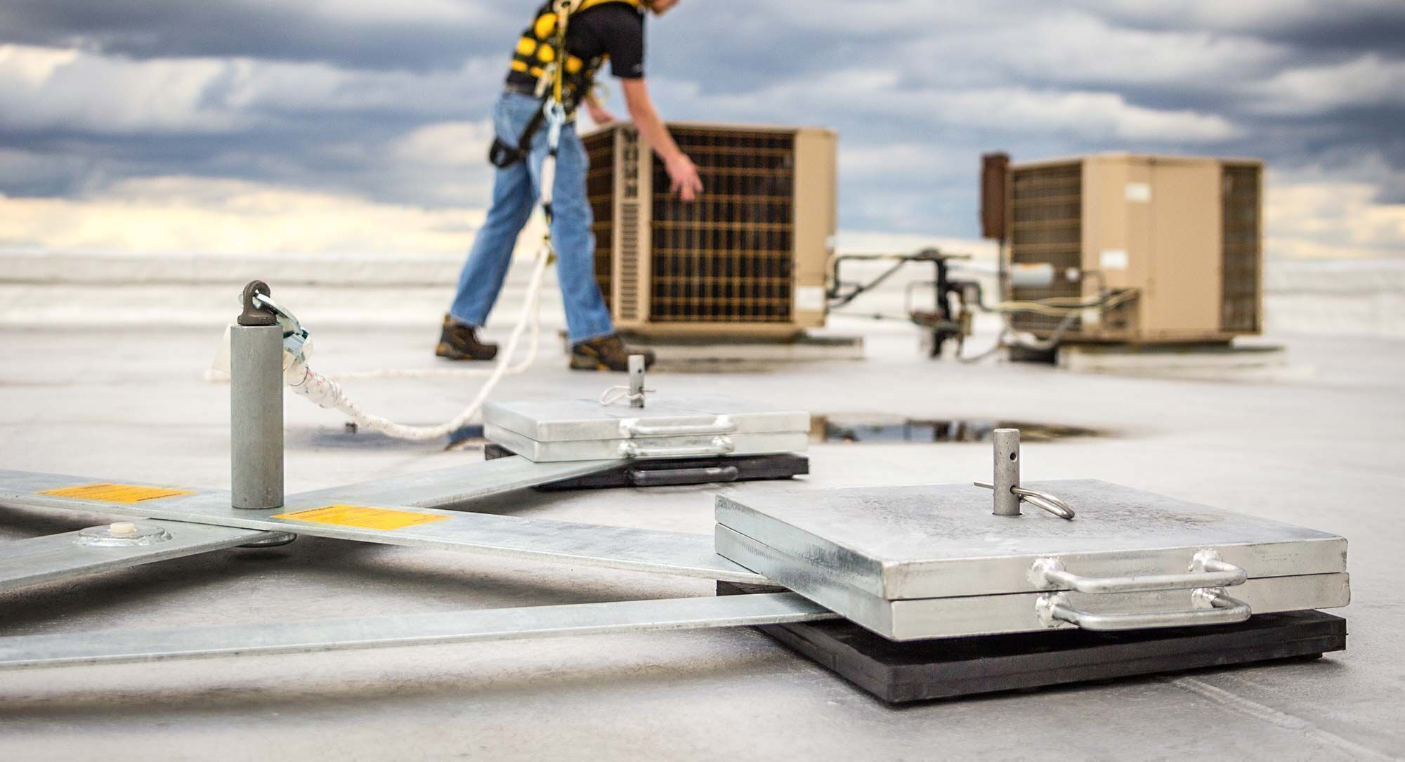 Buy Wholesale China Fall Arrest System Standing Seam Roof Clamp Anchor ...