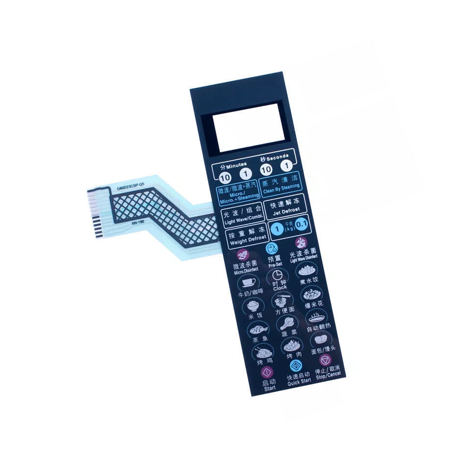 Buy Wholesale China Factory Membrane Panel Switch Membrane Keypad For ...