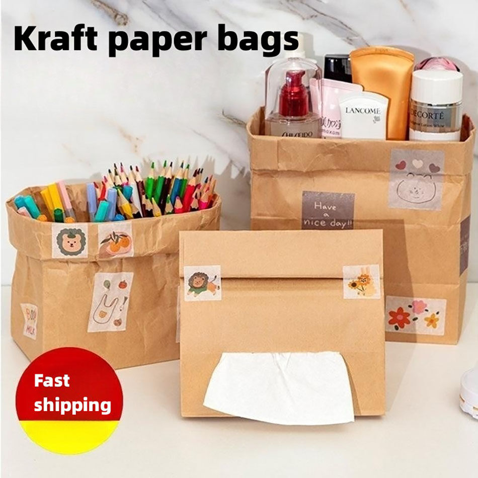 Buy Wholesale China Custom Kraft Take Away Paper Packing Bag Fast Food
