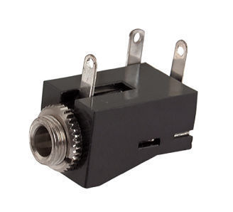 Audio Connector 5p 3.5mm Panel Mount Stereo Phone Jack, Rohs Directive ...