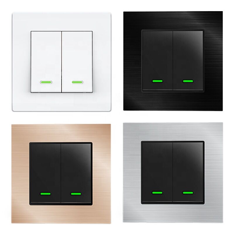 Eu/uk Iot Device 1 2 3 Gangs App Remote Control Smart Wifi/zigbee Wall ...