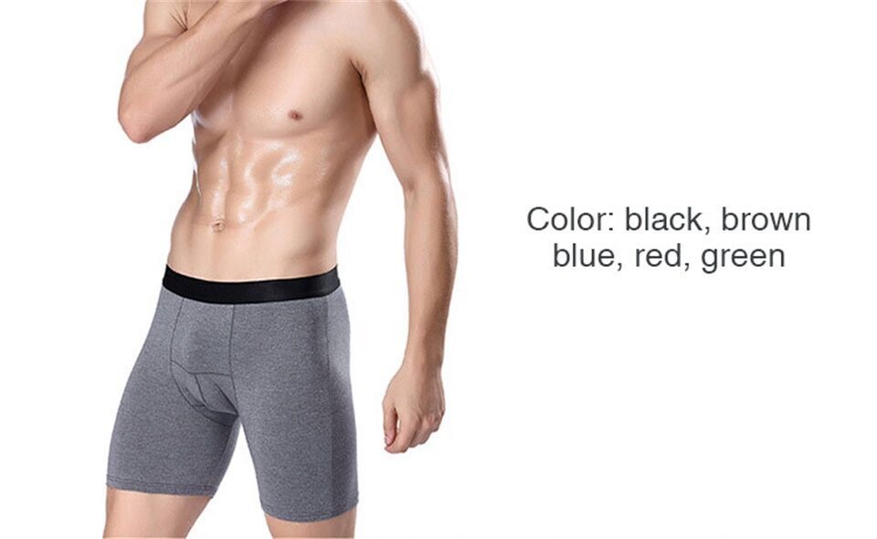 Buy Wholesale China Wholesale Long Leg Boxer Shorts Elastic Seamless ...