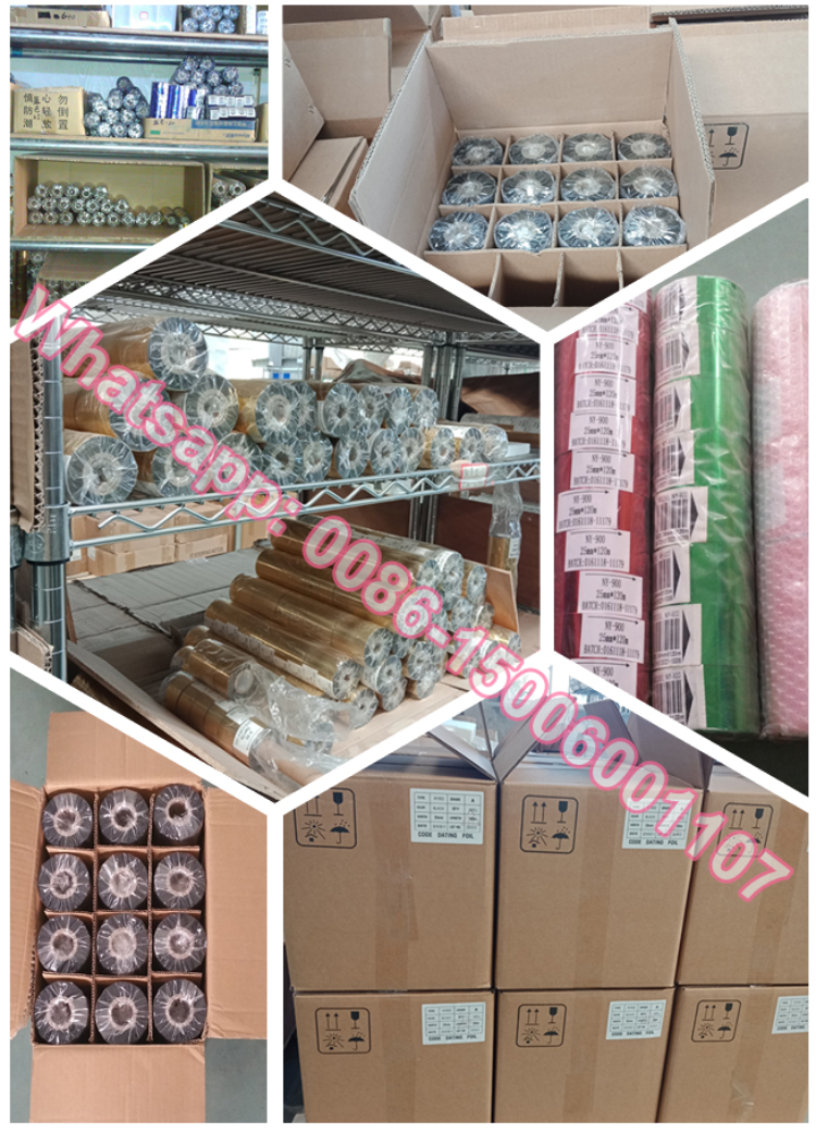 Hot Stampig Ribbon Lc1/lc6 Fc2/fc3 Scf-900, Coding Foil Ribbon ...