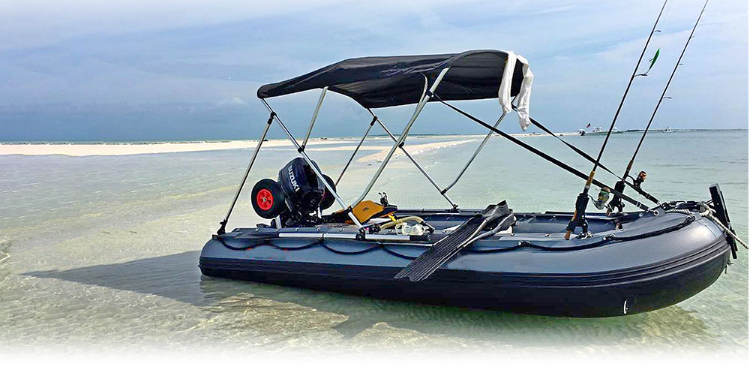 Buy Wholesale China Aluminum Floor Rib Inflatable Rescue Boat Rigid ...