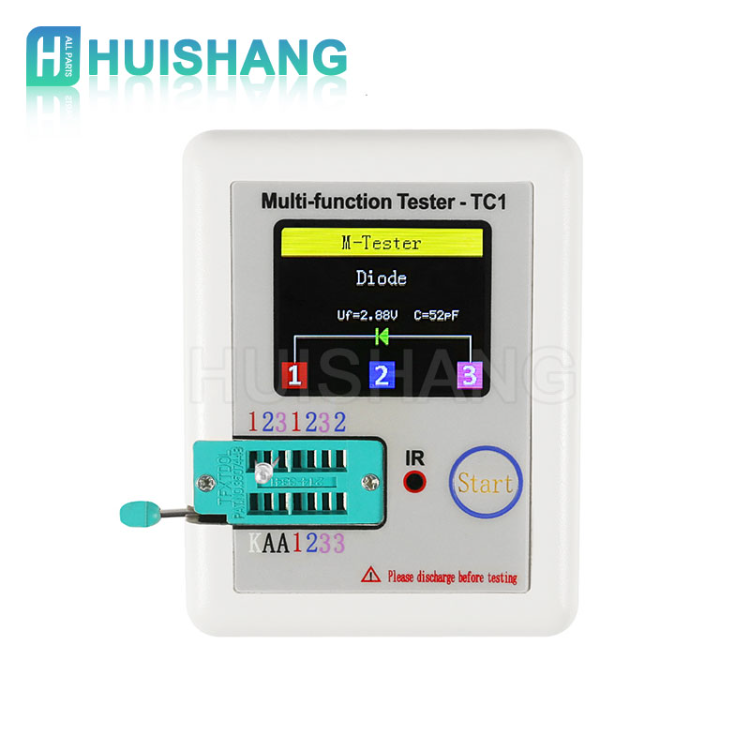 Lcr-tc1 Multi-functional Lcr-tc Meter Transistor Tester For Diode ...