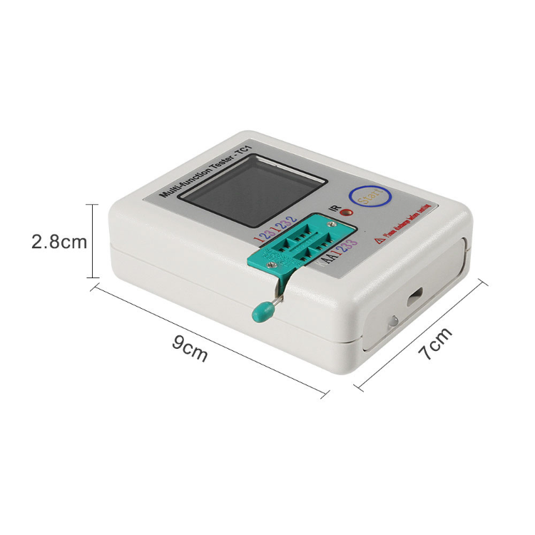 Lcr-tc1 Multi-functional Lcr-tc Meter Transistor Tester For Diode ...