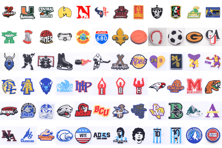 Buy Standard Quality China Wholesale Football Team Croc Charms New ...