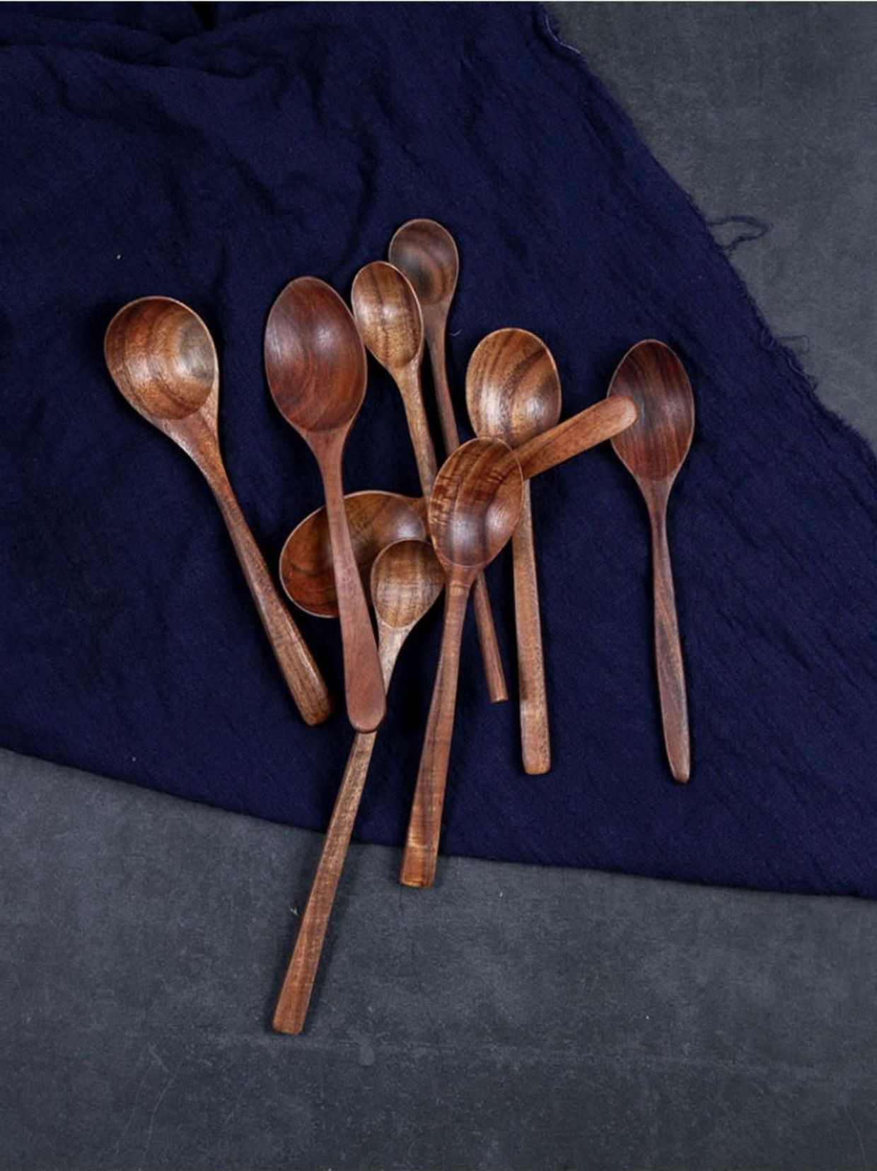 Buy Wholesale China Wholesale Custom Logo Wooden Coffee Spoon Acacia ...