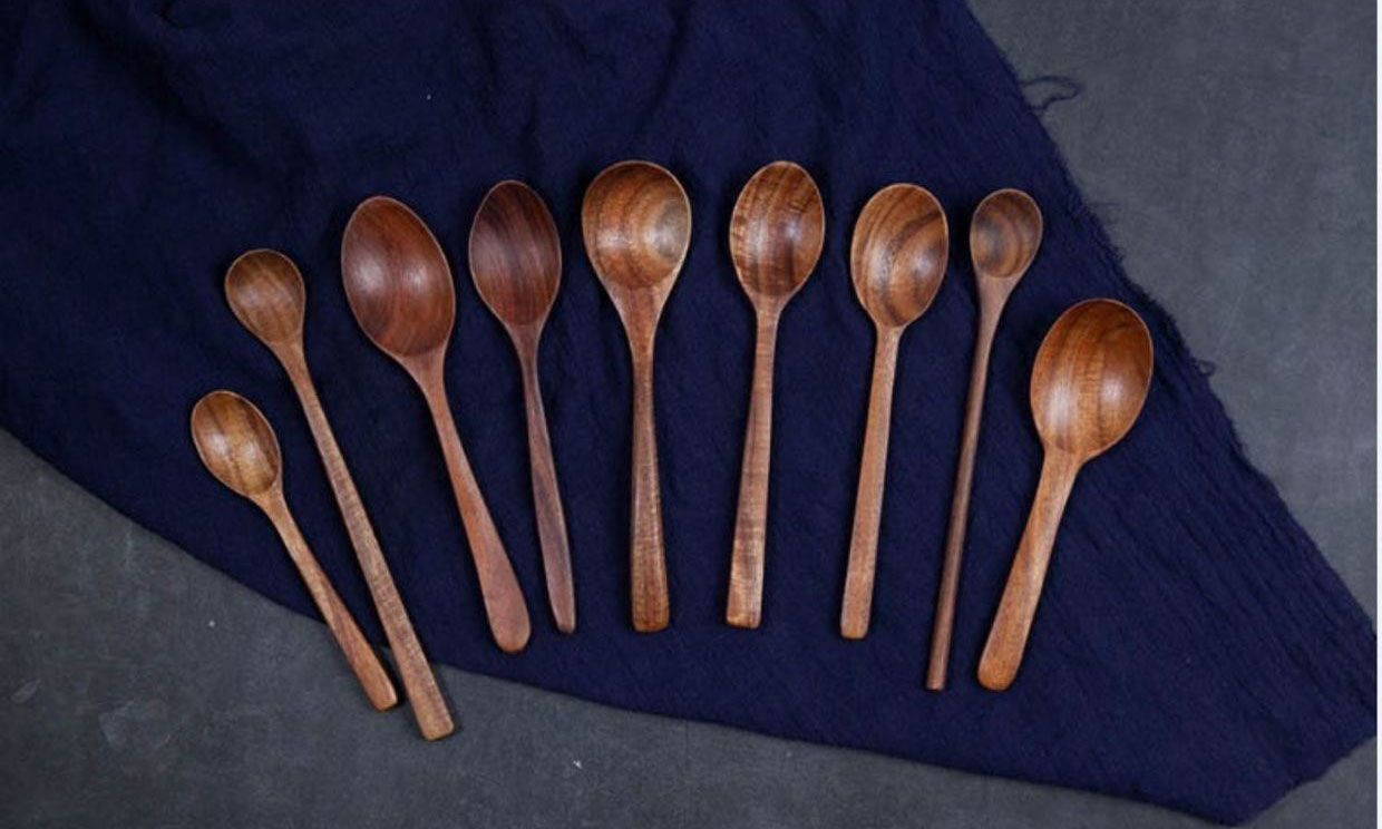 Buy Wholesale China Wholesale Custom Logo Wooden Coffee Spoon Acacia ...