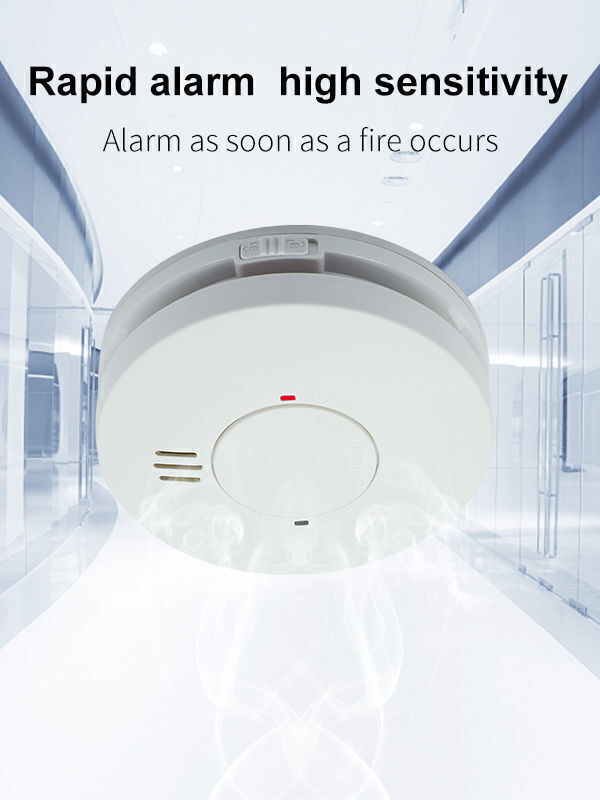 Global Smoke Detector Fire Alarm 2 Wire Car Smoke Leak Detector Tester ...