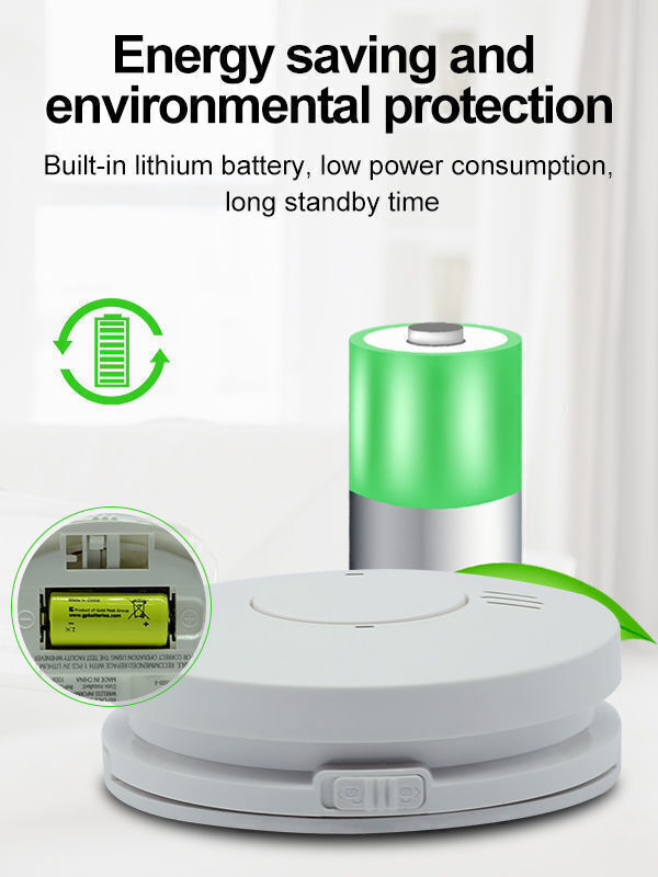 Global Smoke Detector Fire Alarm 2 Wire Car Smoke Leak Detector Tester ...