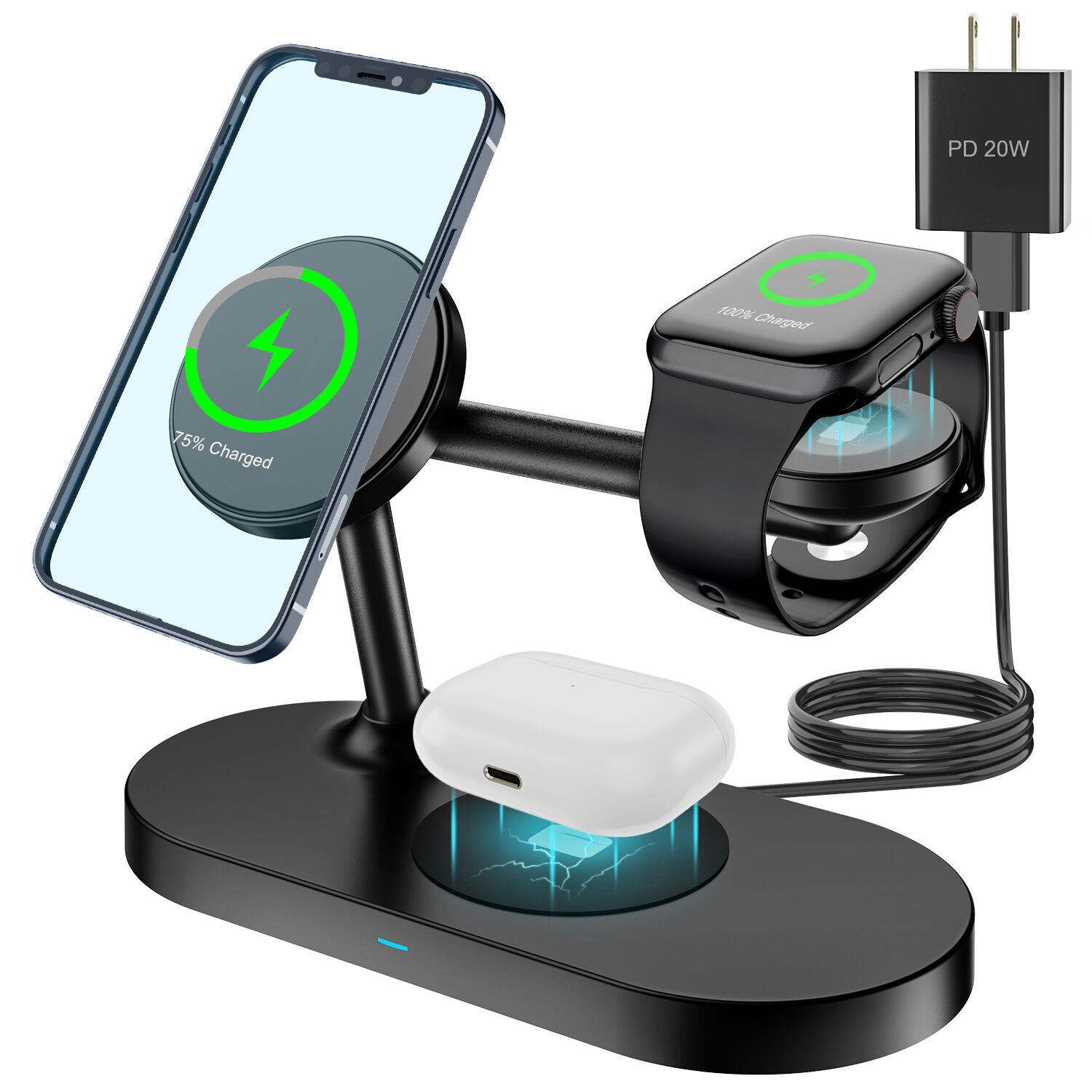 Buy Wholesale China Wholesale 3 In 1 Wireless Charger For I Phone I ...