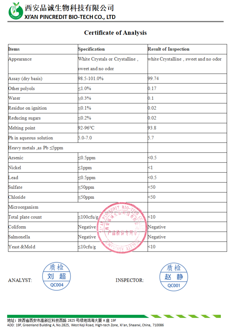 Wholesale Food Additive Food Grade Organic Bulk Xilitol Powder Xylitol ...