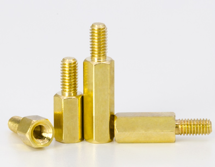 Buy Standard Quality China Wholesale M4*16mm+6mm Brass Copper Hex ...