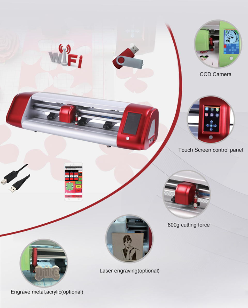 Buy China Wholesale Skycut C10 C16 C24 Sticker Cutting Plotter De Corte ...