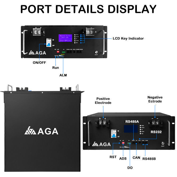 Buy Wholesale China Aga Built-in Bms Off Grid 48v 100ah Grade A ...