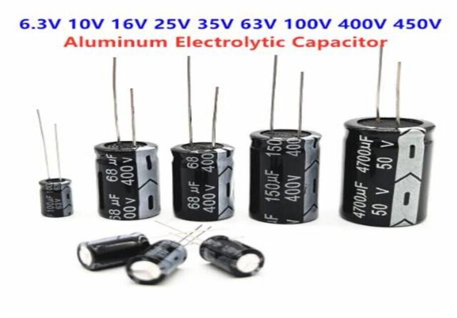 Buy Wholesale China Aluminum Electrolytic Capacitor 6.3v 10v 16v 25v 35v 50v 63v 100v 400v 450v ...