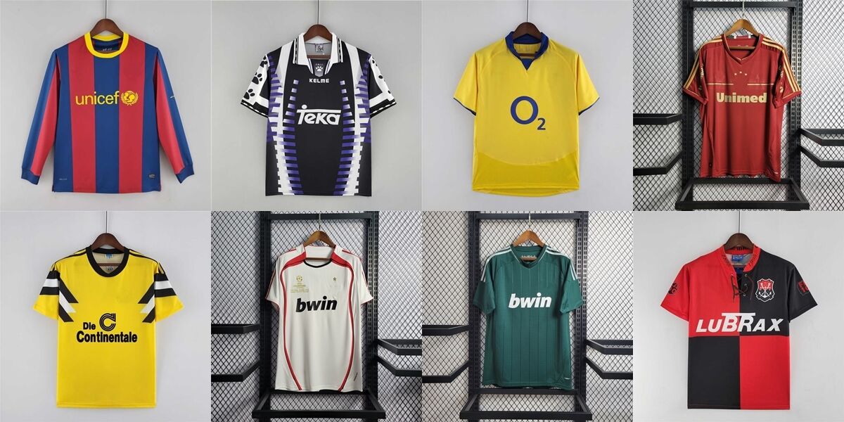 Buy Wholesale China Retro Football Jersey Team League Sports Shirts ...