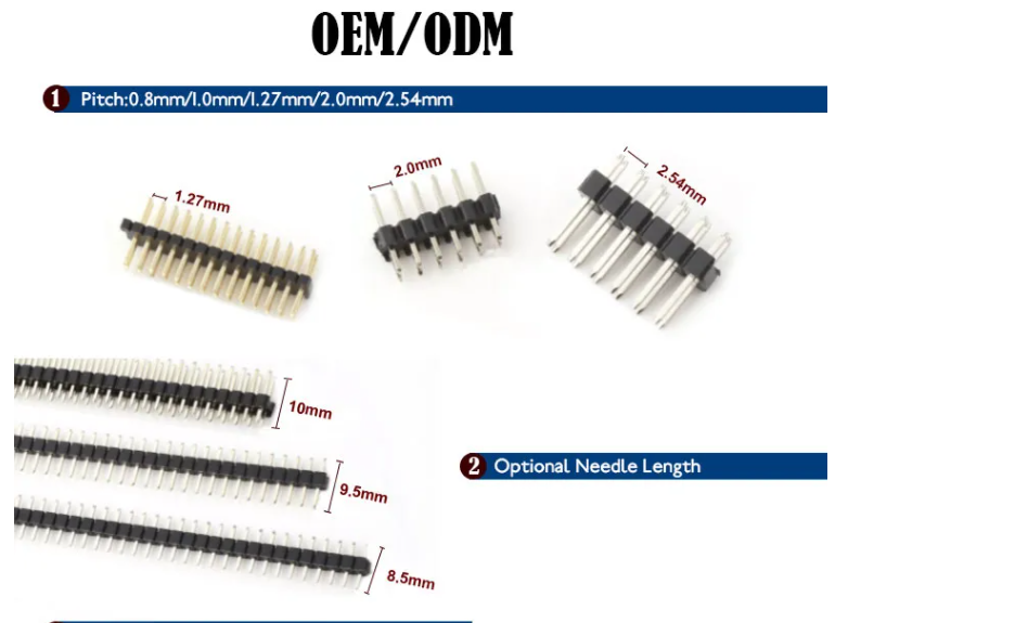 Buy Wholesale China 2.0 Mm Pitch Pin Header Series & Pin Headers at USD 0.01 | Global Sources