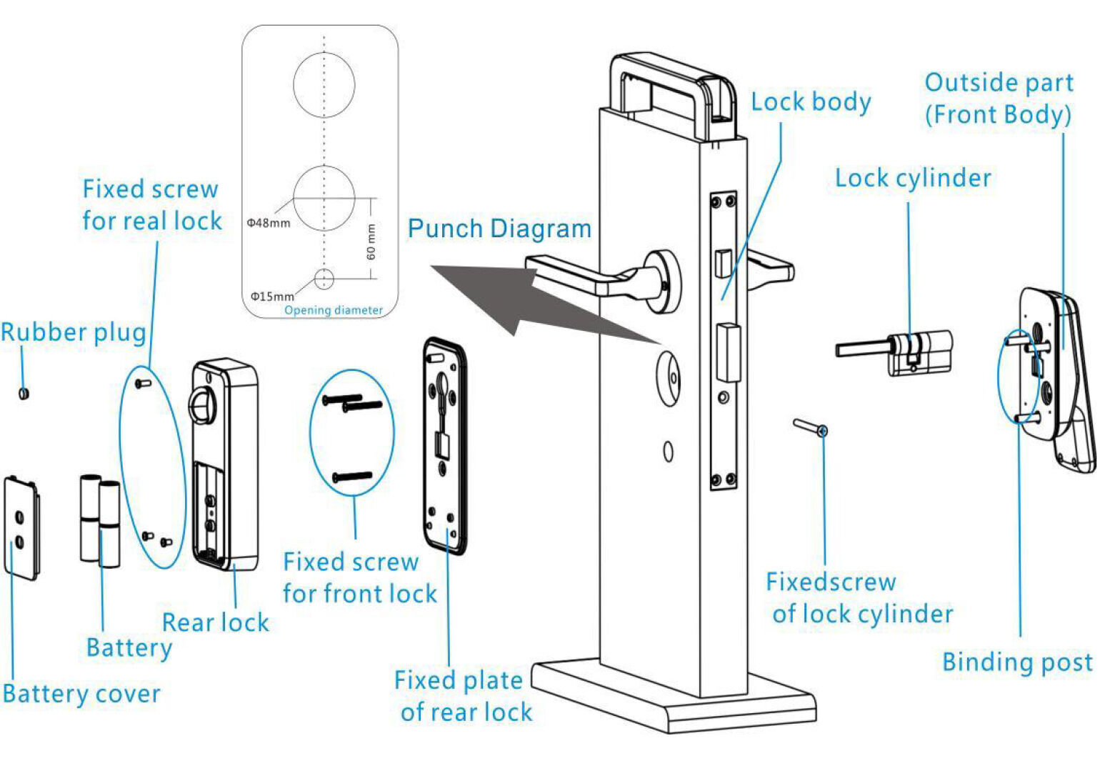 Buy Wholesale China Smart App Hotel System Home Deadbolt Mortise ...