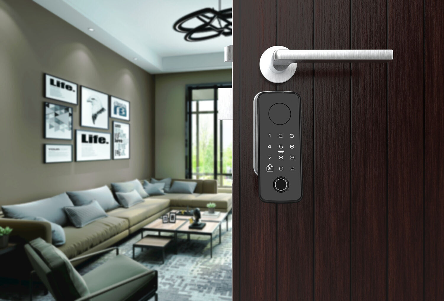 Buy Wholesale China Smart App Hotel System Home Deadbolt Mortise ...
