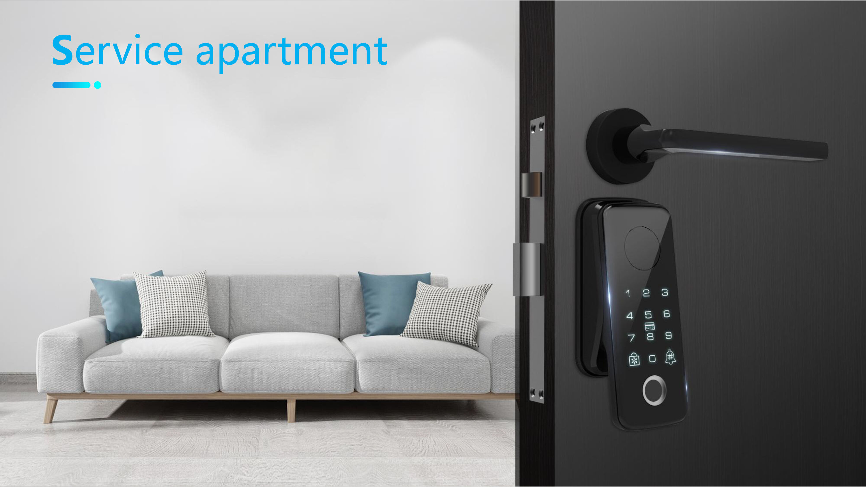 Buy Wholesale China Smart App Hotel System Home Deadbolt Mortise ...