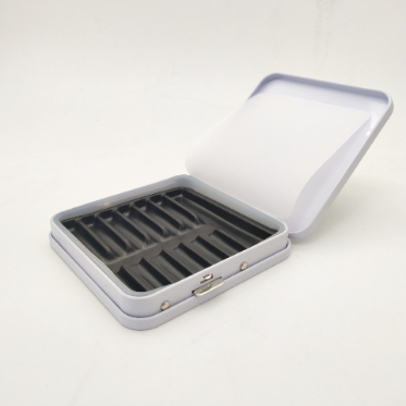 Pre Roll Child Proof Container Hinged Metal Tin Cans Child Resistant ...