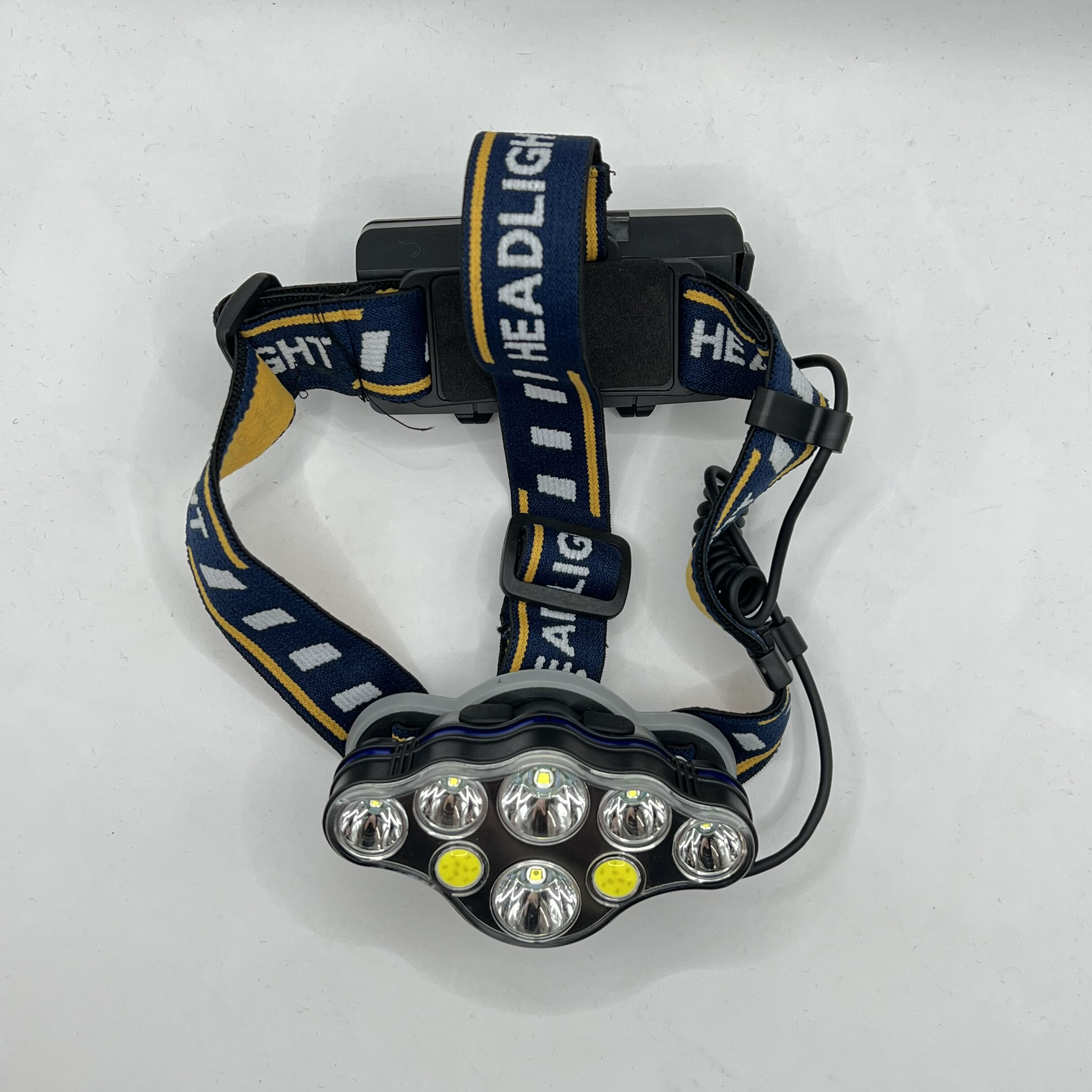 Multi-function Head Light Mining Headlamp Adjustable Usb Rechargeable ...