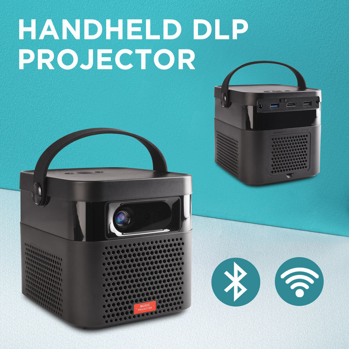 Buy Wholesale China Mini Smart Android Home Theater 4k Battery Led Dlp ...