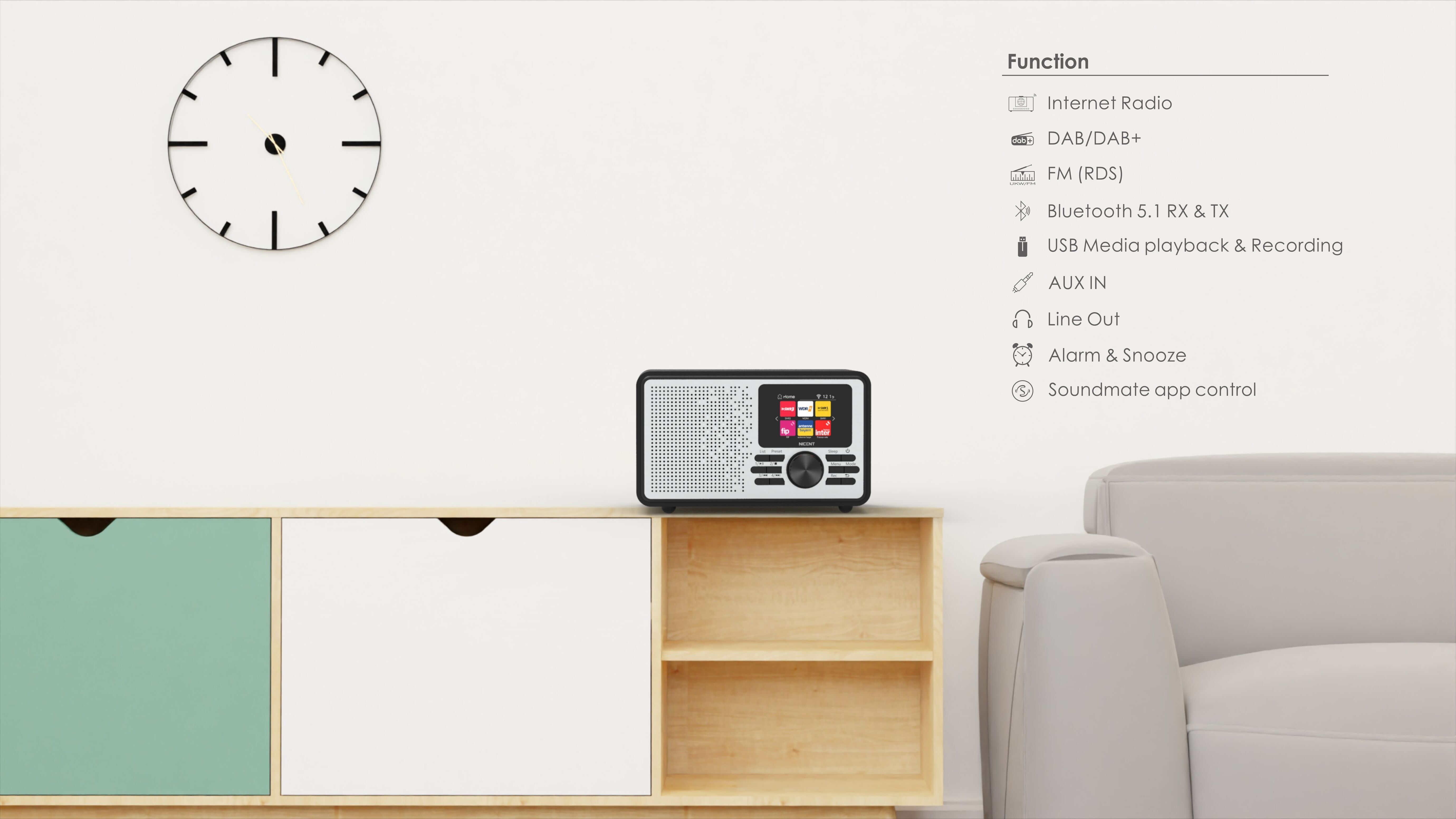 Buy Wholesale China Digital Radio Table Dab+ Internet Fm Radio With ...