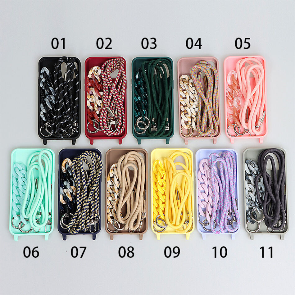 Universal Adjustable Braided Nylon Loop Hand Straps Crossbody Tpu ...