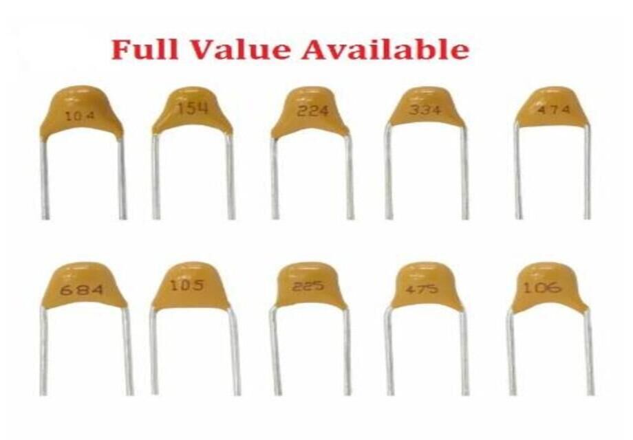 Buy Wholesale China Monolithic Multilayer Ceramic Capacitor 100 101 102 ...