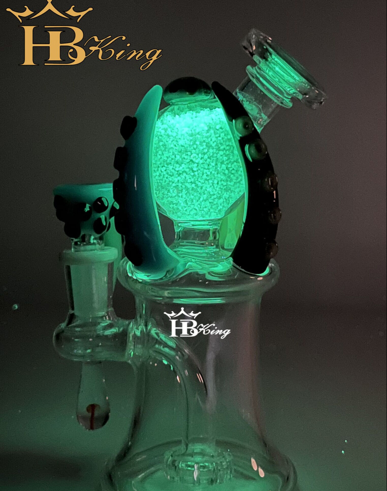 Buy Wholesale China In Stock Hbking Pink Color Recycler Glass Water ...