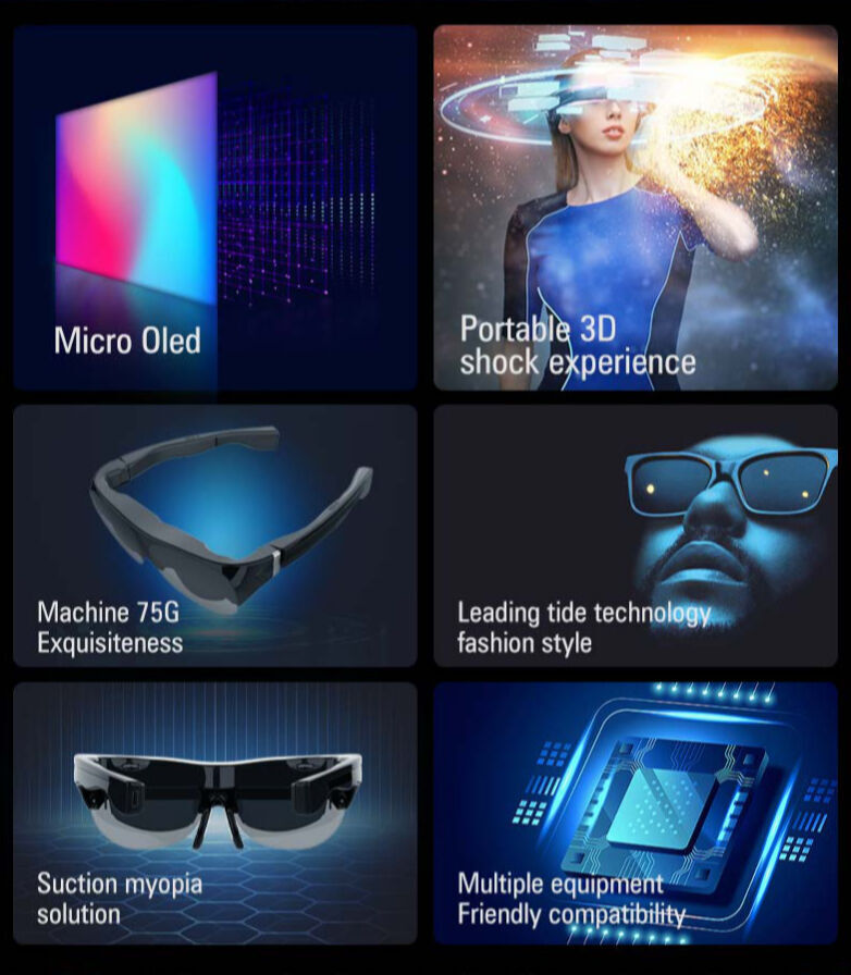 Buy Wholesale China Vr Shinecon 1920*1080 Ppi Smart Glasses Immersive ...