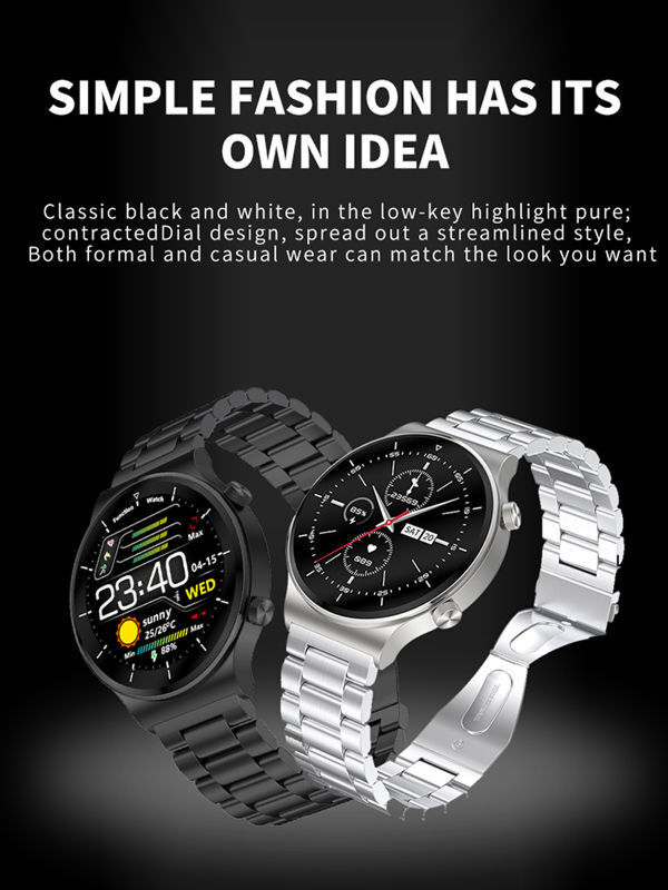 Buy Wholesale China Smart Watch Gps Round Full Touch Reloj Inteligente ...