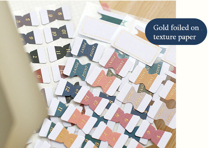 Planner Monthly Tabs Self Adhesive Month Tabs Stickers For Planners ...