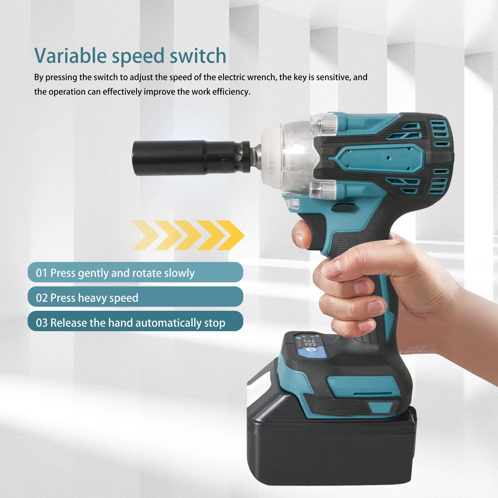 Buy Wholesale China Wrench Power Tool Specification: Max Torque: 220n.m ...