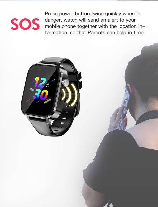 Cat4 Smart Watch For Kids Sos Hd Video Calling Watch Phone With Sim ...
