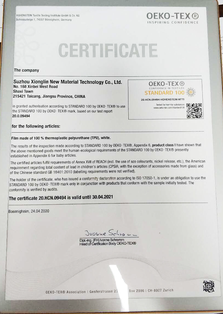 Tpu Film For Curtains Fabrics For Pu Resin Laminated Automotive Parts ...