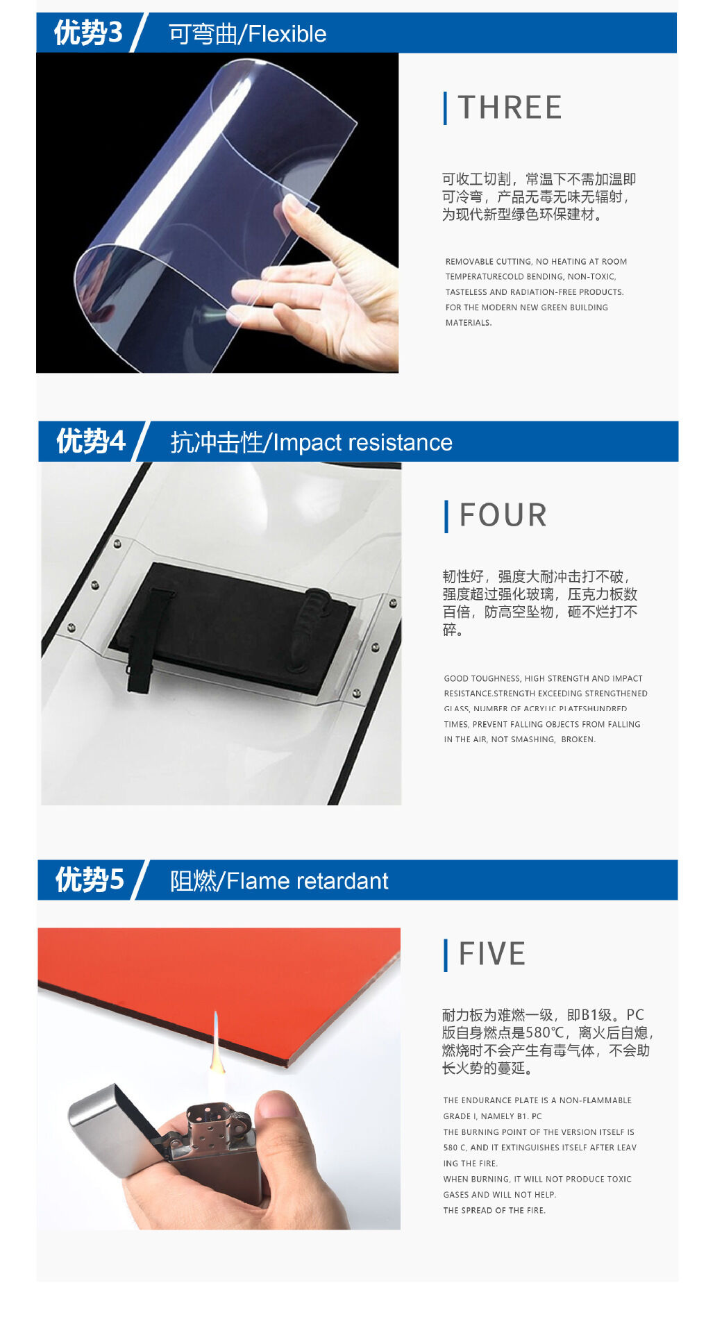 Buy Wholesale China Fm Factory Supplier High Transparent Pc Material ...