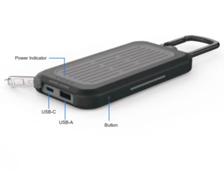 Buy Wholesale China 10,000 Mah Waterproof Power Bank,compatible With ...