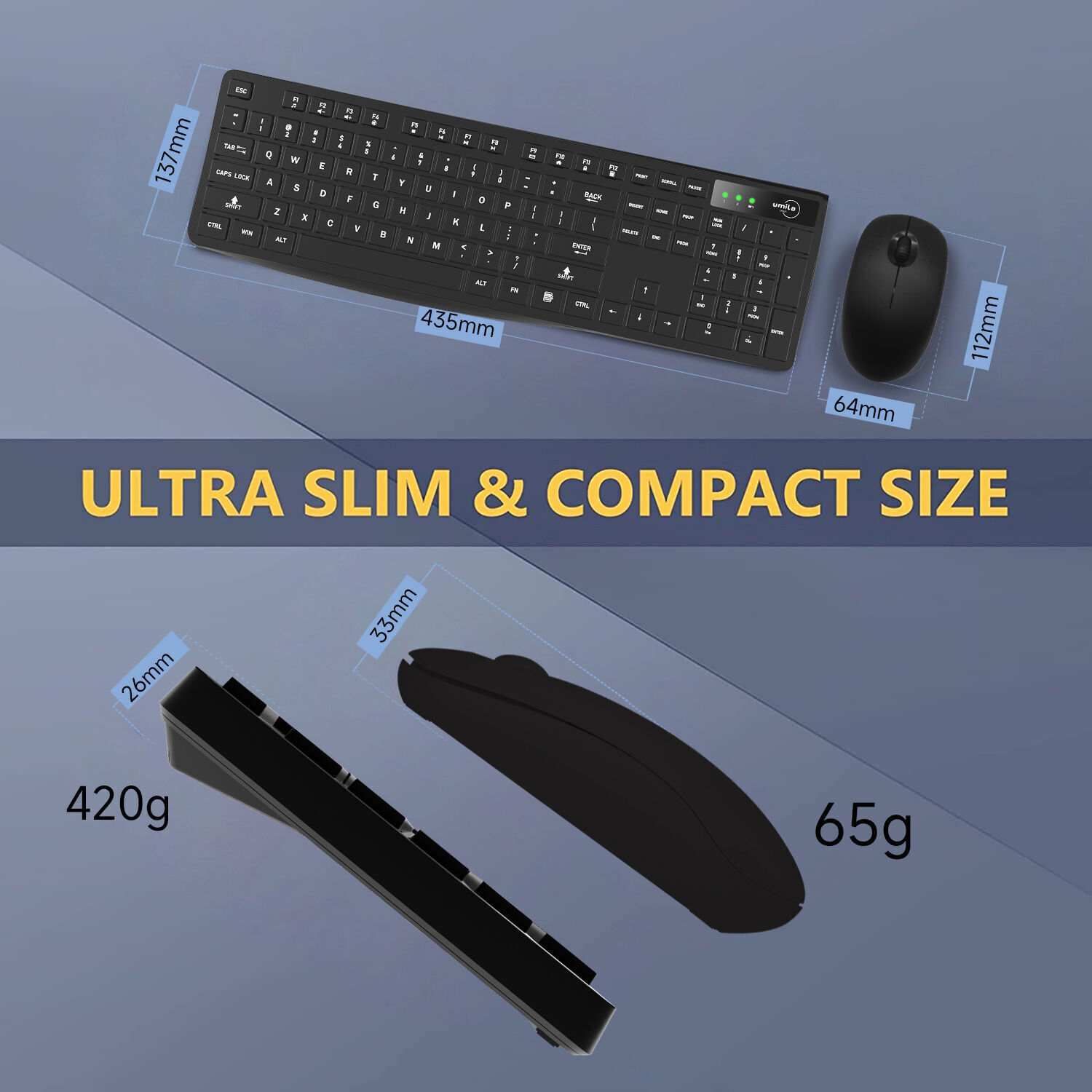 Buy Wholesale China Umila Oem Brazilian Spanish Full Size Keyboard ...