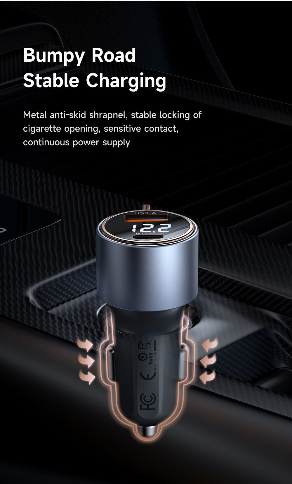 Buy Wholesale China Mcdodo Wholesale 369 Type C + Usb Car Charger Pd 30w + 45w Electronic ...